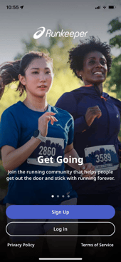 How to log into Runkeeper